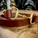 Horse Bit Belt | Leather Belt | Horse Bit Belt Buckle | Equestrian Gift ...