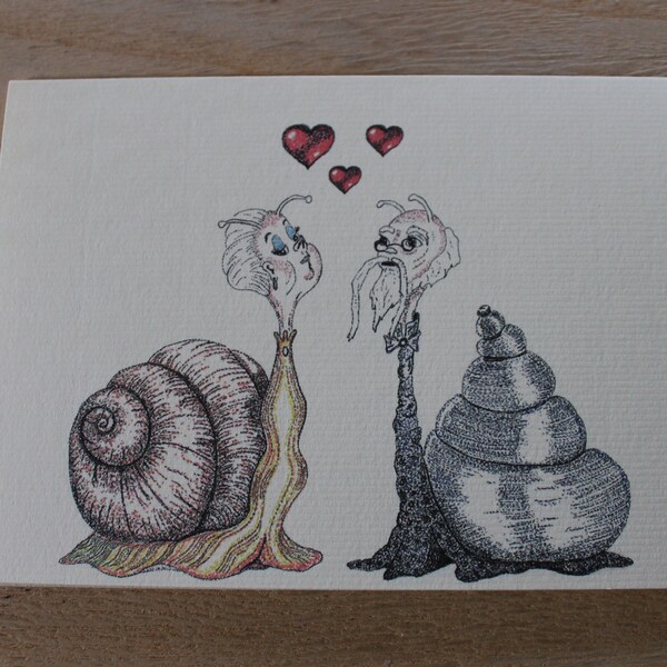 Snail Art - Etsy