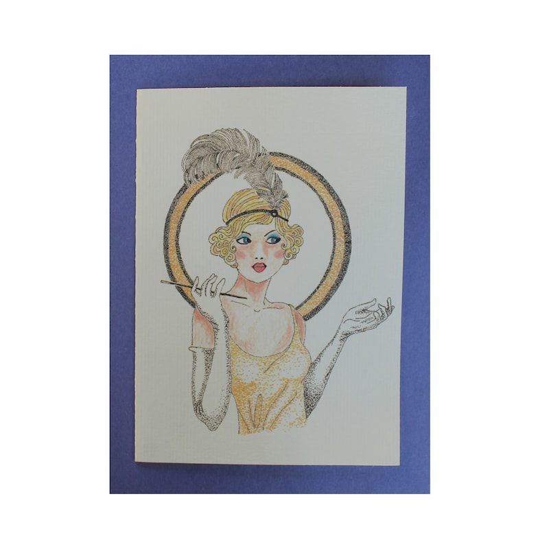 Gold Flapper - Etsy