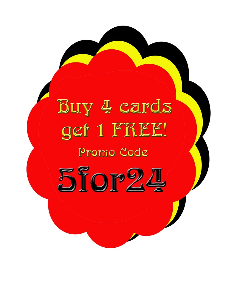 Red & Black Shrimp Blank Inside Card/shrimp Card/shrimp/shrimp Art/all ...