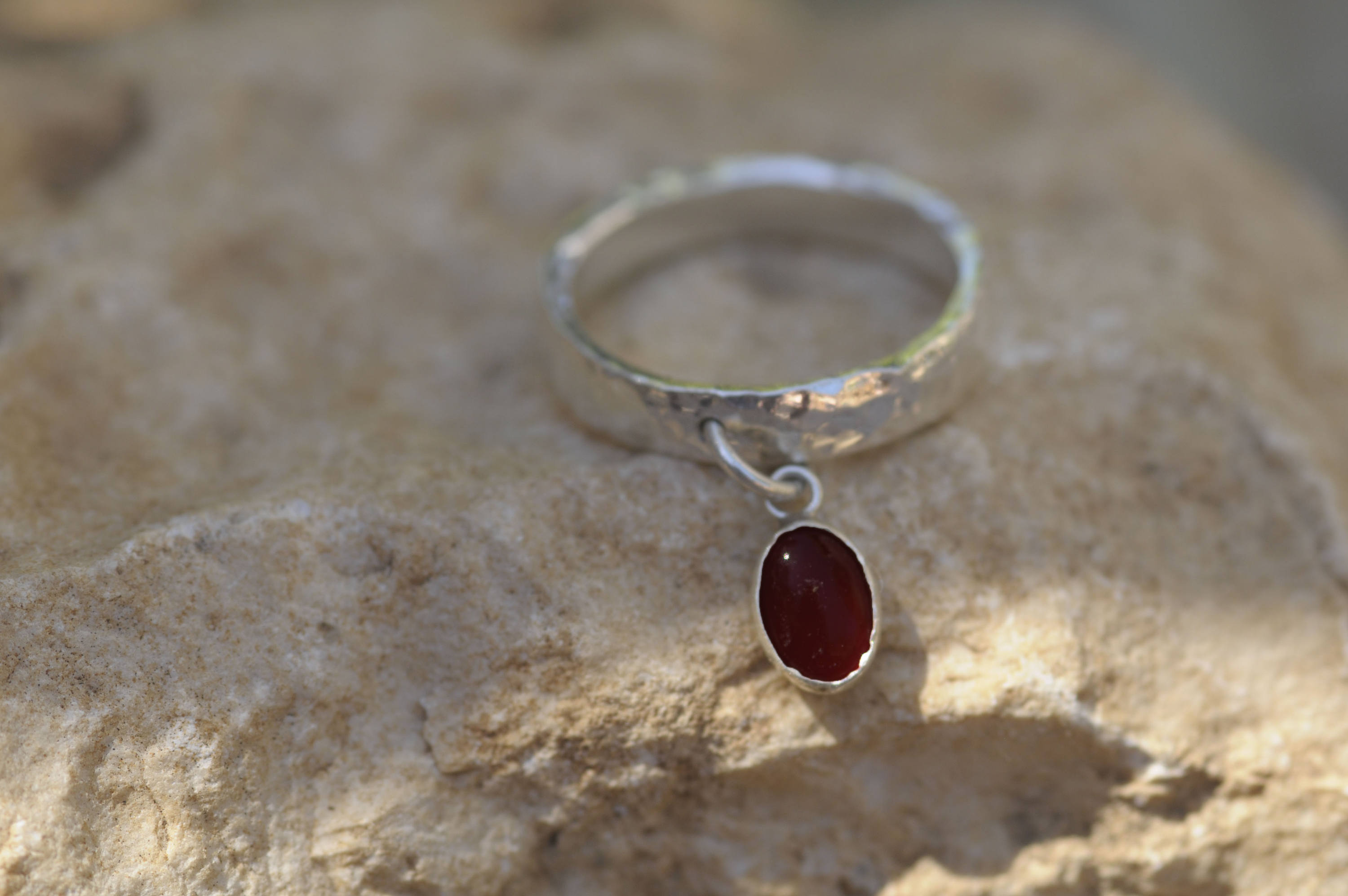 Dangle Ring Silver Stone Ring Boho Ring Silver Gemstone - Etsy