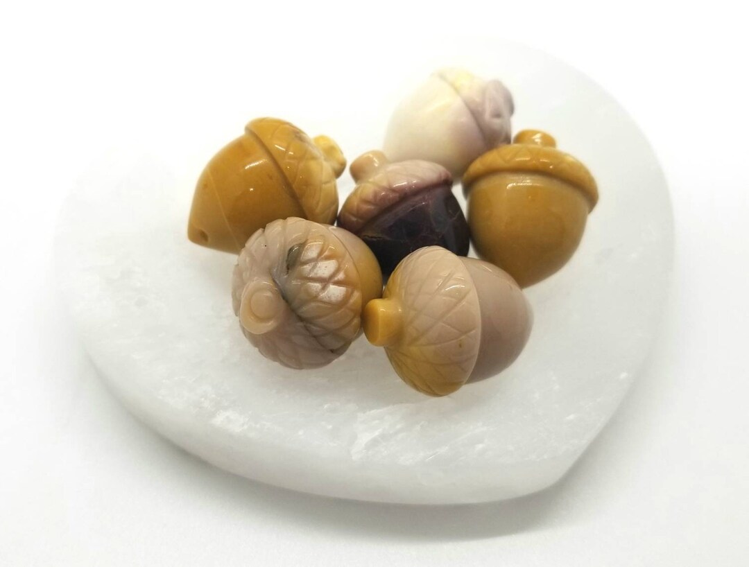 Crystal Mini Acorn Carvings - Etsy
