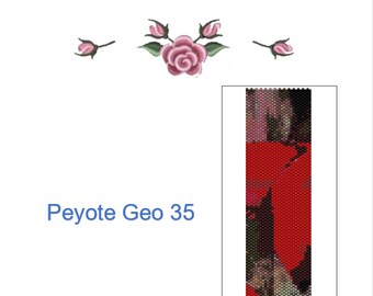 Geo Weave Peyote Bracelet Pattern Even Count | Etsy