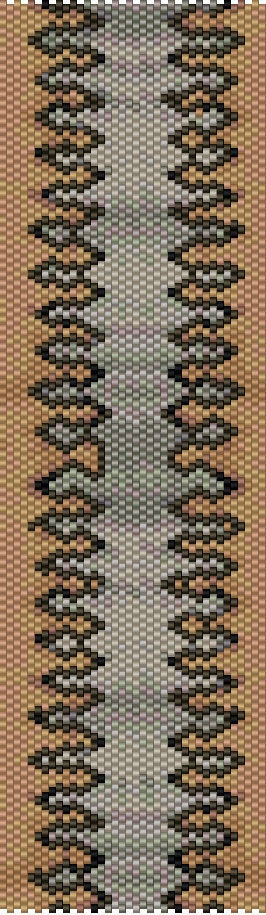 Native 20 Peyote Bracelet Pattern Even Count - Etsy