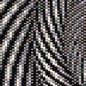 Black Swirl Bracelet Pattern - Even Count - Etsy