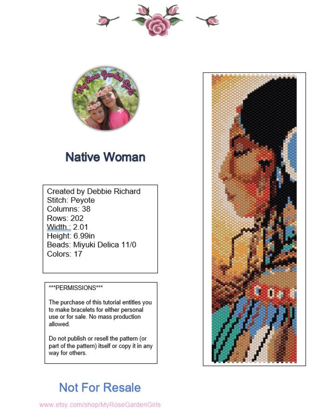 Native Woman Bracelet - Etsy