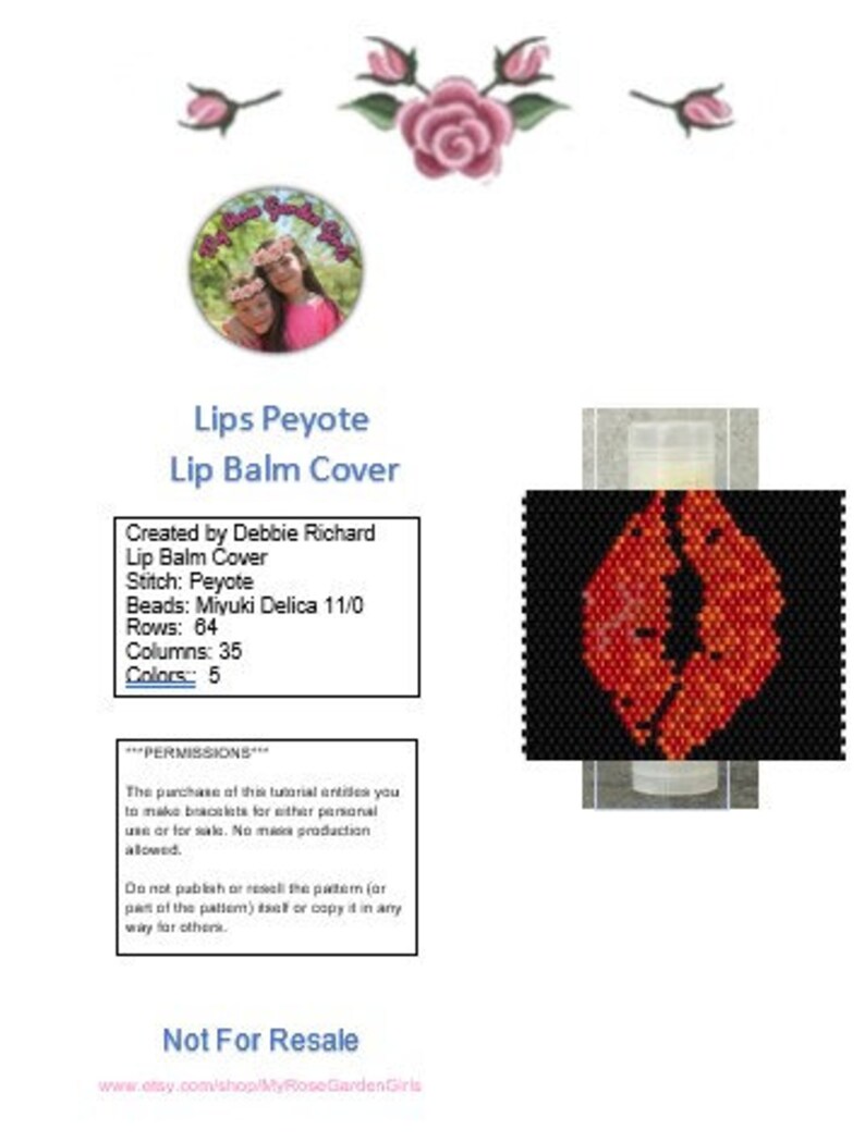 Lips Chapstick Lip Balm Pattern - Etsy