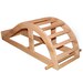 Iyengar Yoga Back Bending Bench. Wooden Yoga Bench. Viparita Dandasana ...