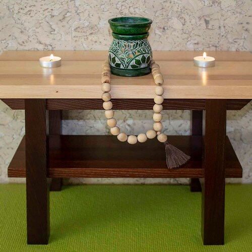 Puja Table. Meditation Shrine. Prayer Table. Meditation Altar. - Etsy