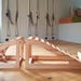 Iyengar Yoga Back Bending Bench. Wooden Yoga Bench. Viparita Dandasana ...