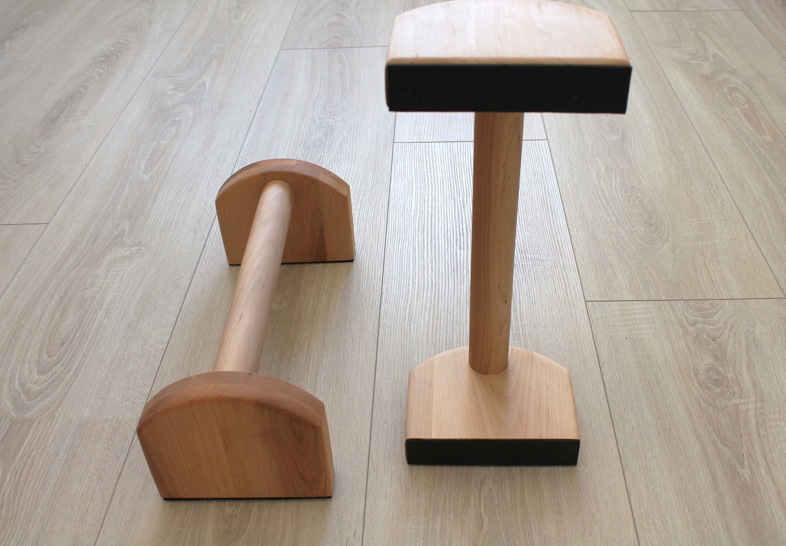 ECO Wooden Parallettes. Anti-slip Yoga Stands. Push up Stands. Push up ...