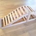 Wooden Yoga Bench. Viparita Dandasana Bench. Iyengar Yoga Bench. Large ...