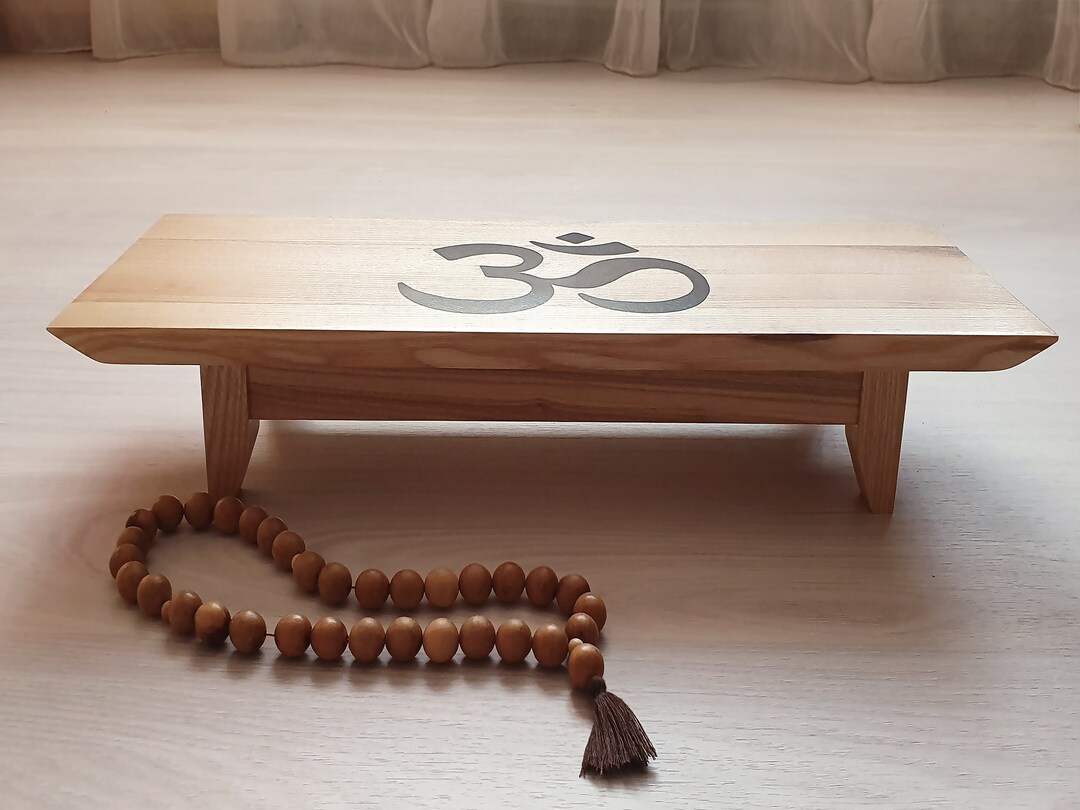 Meditation Altar. Puja Table. Japanese Style Tea Table. Meditation ...