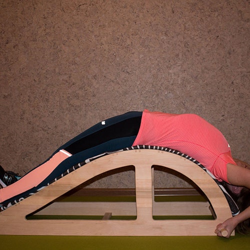 Iyengar Yoga Back Bending Bench. Wooden Yoga Bench. Viparita - Etsy
