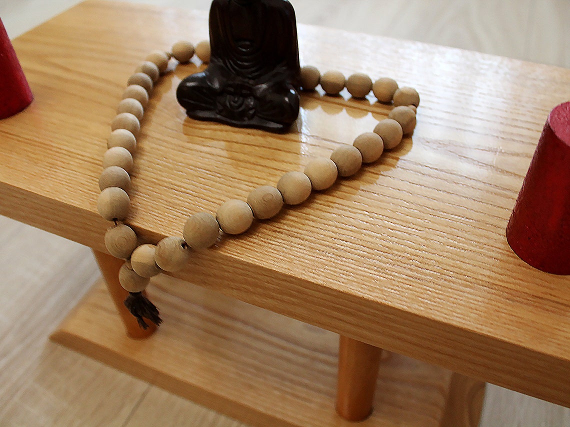 Puja Table. Meditation Shrine. Prayer Table. Meditation Altar. | Etsy