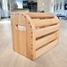 Iyengar Yoga Back Bending Bench. Wooden Yoga Bench. Viparita Dandasana ...