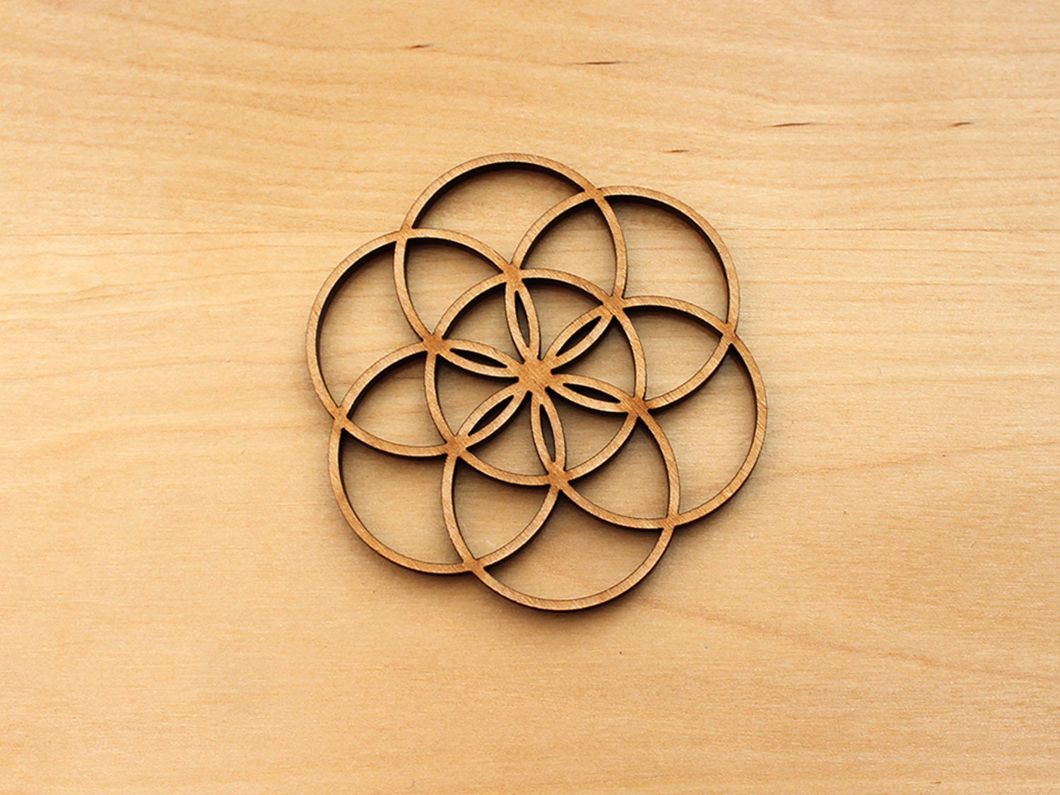 Flower of Life Wooden Sign. Sacred Geometry. Spiritual Wall - Etsy