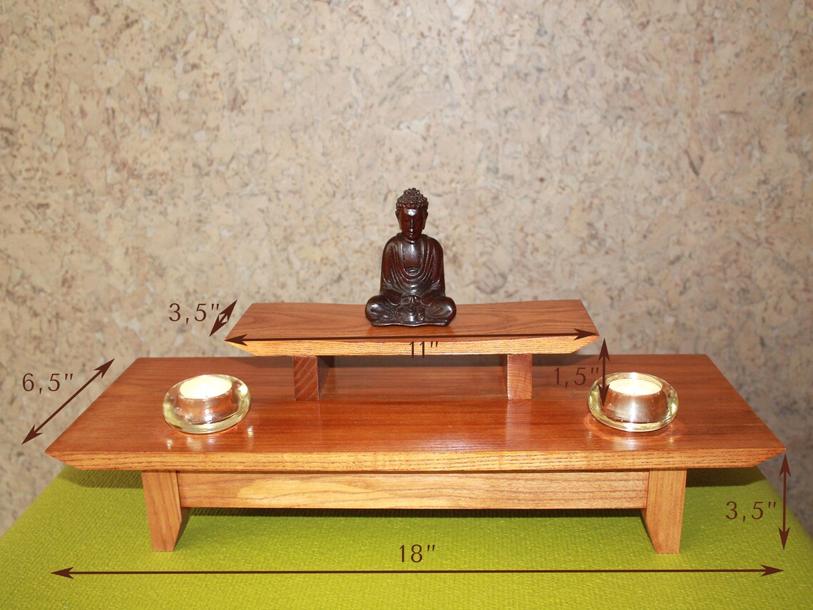 Puja Table. Meditation Shrine. Prayer Table. Meditation Altar. - Etsy