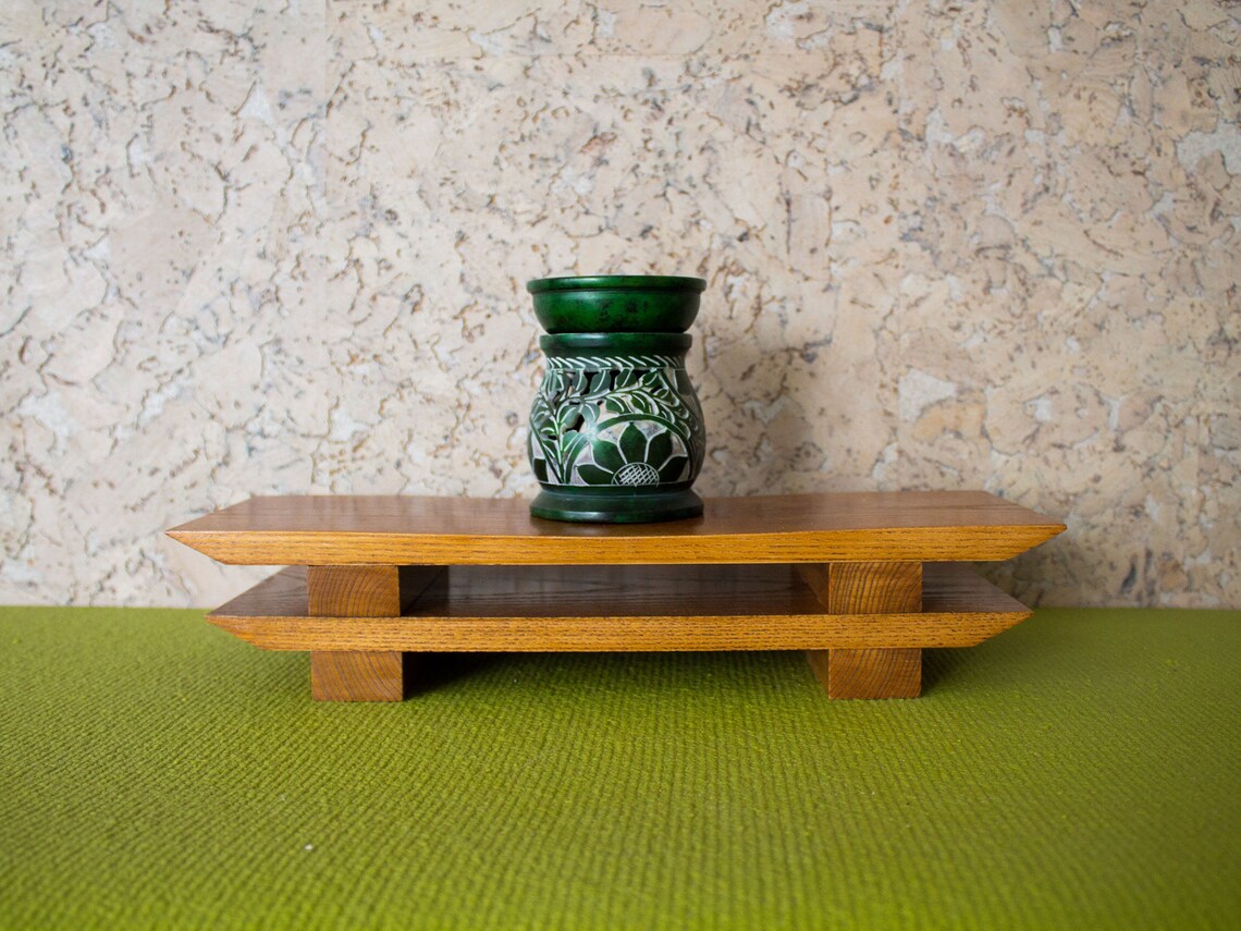 Mini Puja Table. Puja Pedestal. Meditation Shrine. Prayer - Etsy