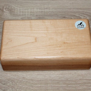 Pair of ECO Wooden Yoga Block 22cmx12cmx6cm. Yoga Block. and Made - Etsy