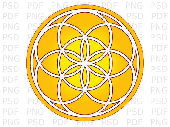 Flower Life SVG - Etsy