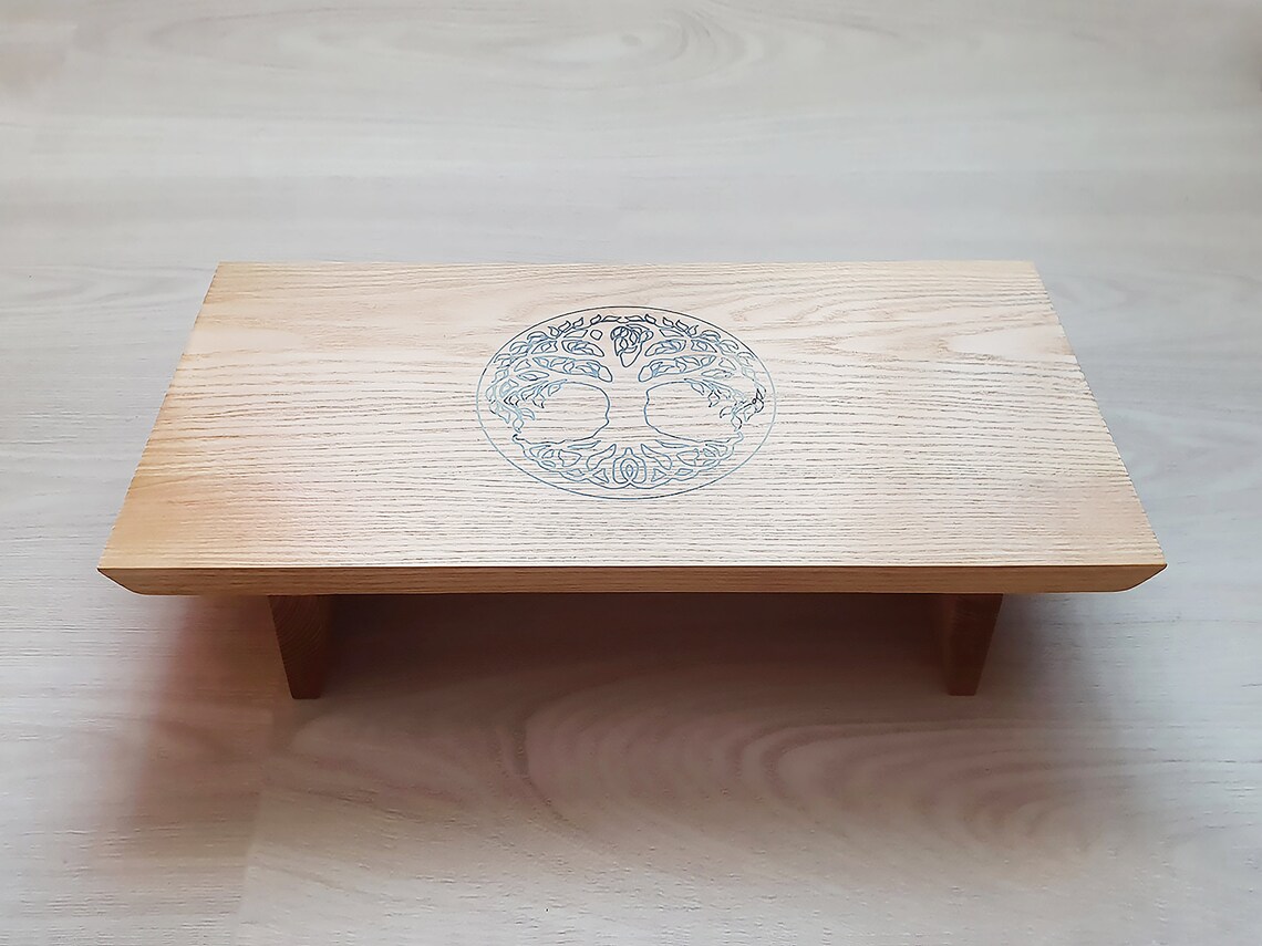 Japanese Style Tea Table. Puja Table. Meditation Shrine. Prayer Table ...