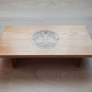 Japanese Style Tea Table. Puja Table. Meditation Shrine. Prayer Table ...