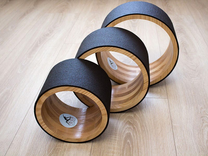 ECO Yoga Wheel Set 8 1012 . Wooden Yoga - Etsy