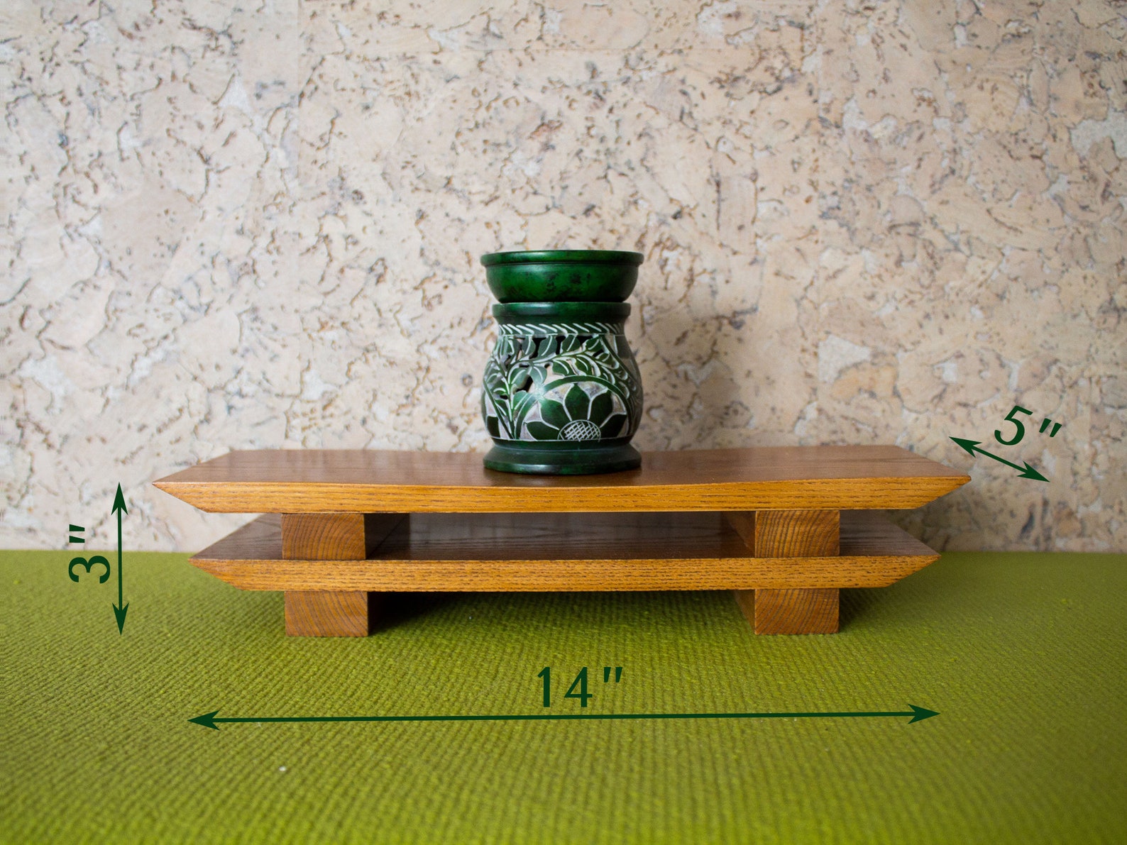 Mini Puja Table. Puja Pedestal. Meditation Shrine. Prayer - Etsy