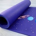 Yoga Mat With Planets and Stars. Celestial Print. Astronomical - Etsy