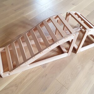 Wooden Yoga Bench. Viparita Dandasana Bench. Iyengar Yoga Bench. Large ...