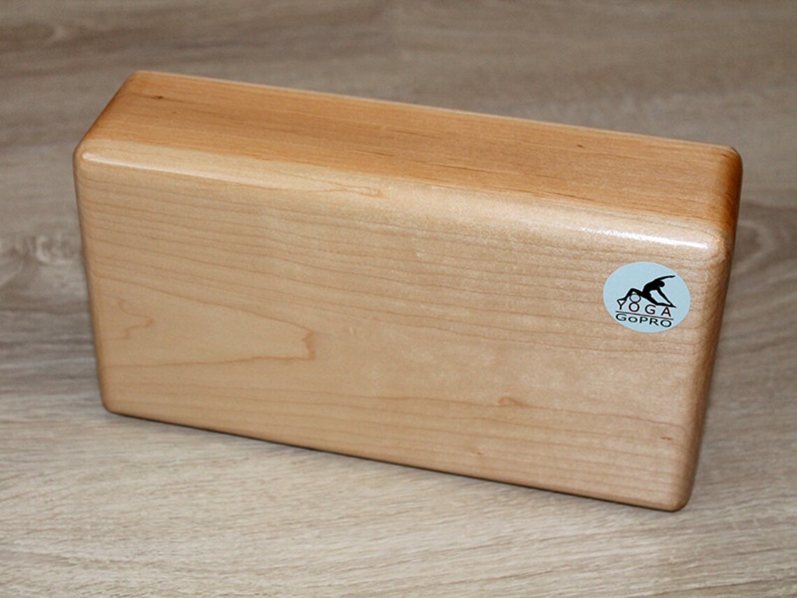 Pair of ECO Wooden Yoga Block 22cmx12cmx6cm. Yoga Block. Нand | Etsy