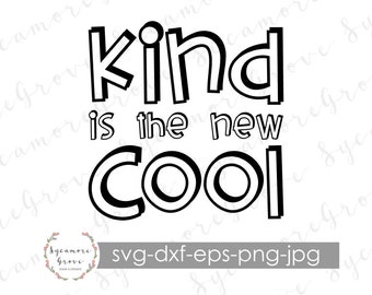 Kind is the new cool | Etsy