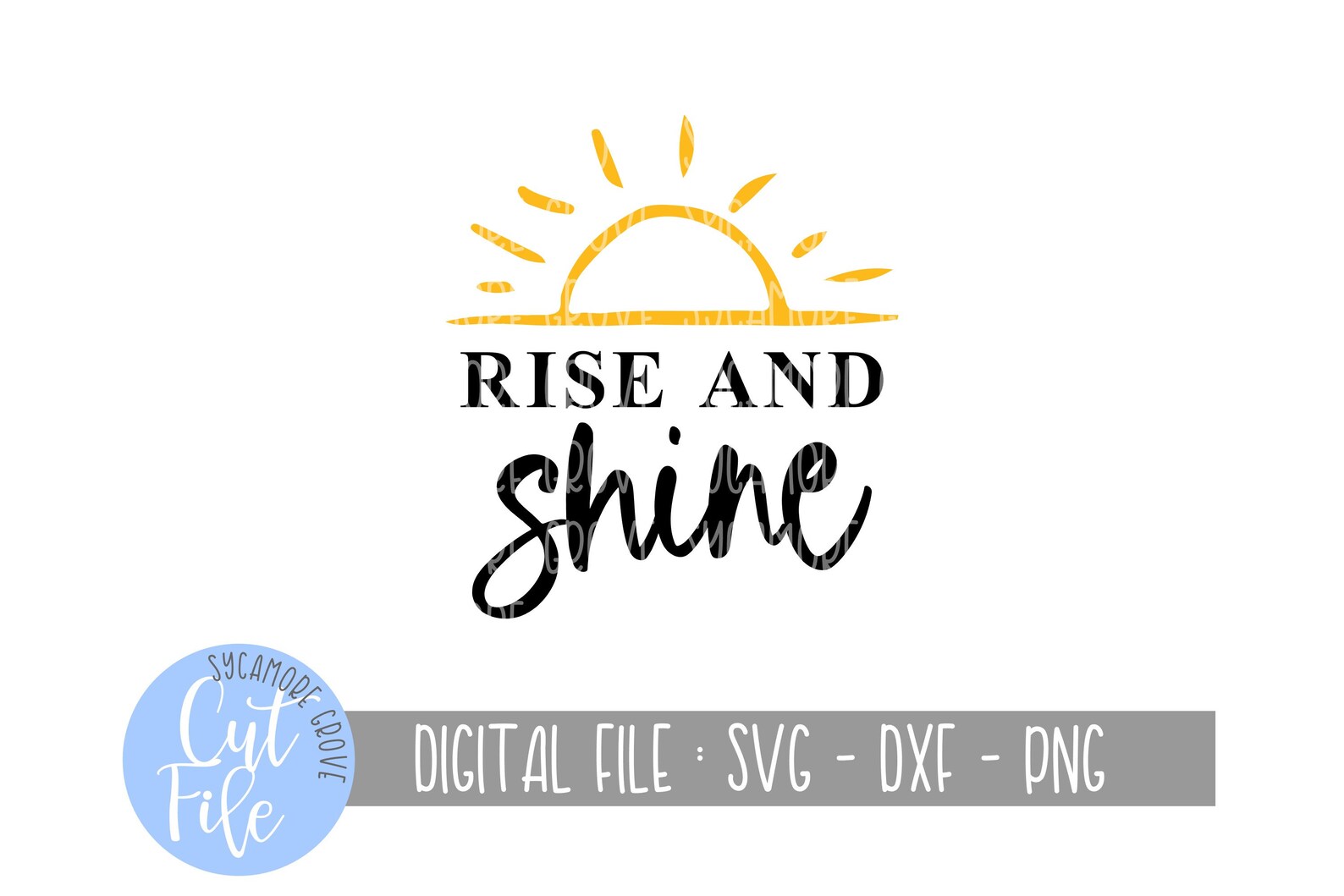 Rise and Shine Svg Nursery Bedroom Decor Svg Kids Playroom - Etsy