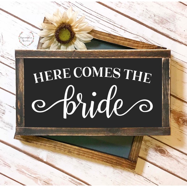 Here Comes the Bride - Etsy