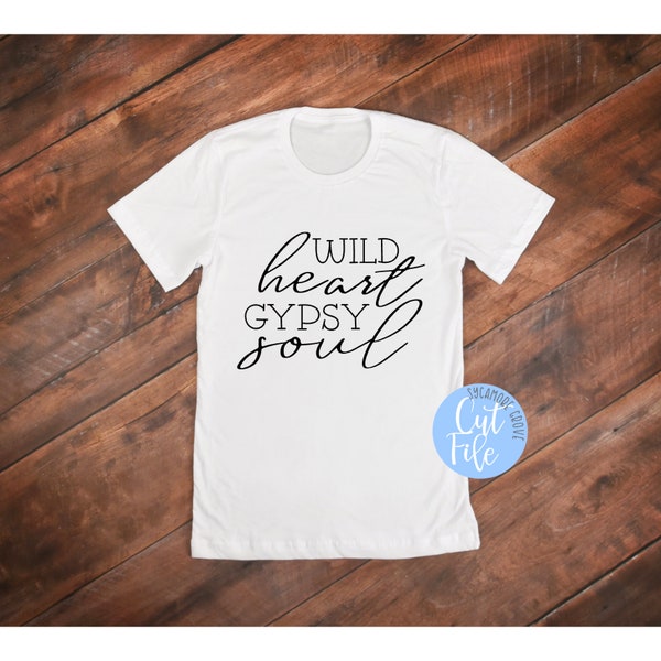 Gypsy Soul Svg - Etsy