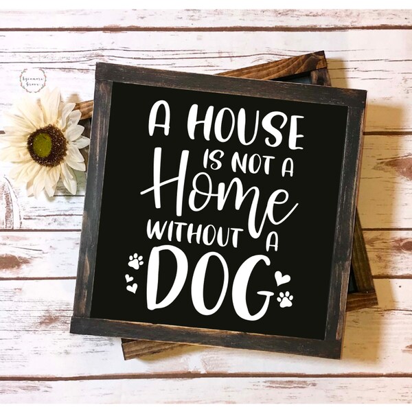 A Home Without a Dog - Etsy