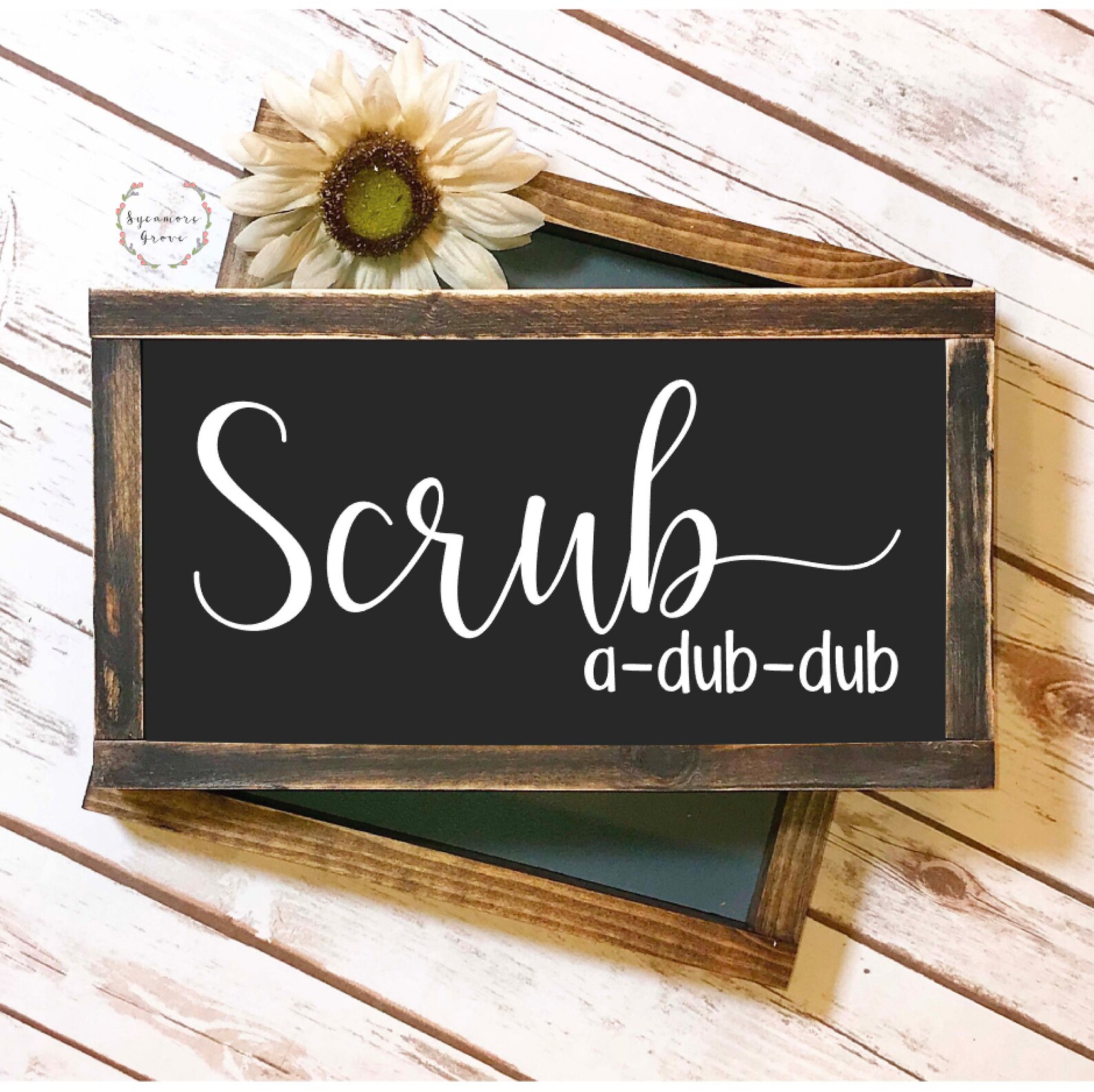 Scrub a Dub Dub SVG Bathroom Sign Digital Cut File - Etsy