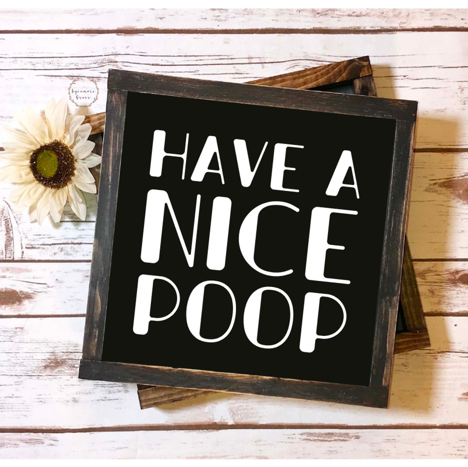 Have a Nice Poop SVG Funny Bathroom Digital Cut File - Etsy