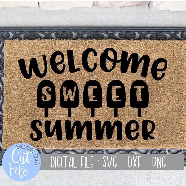 Welcome Mat Svg - Etsy