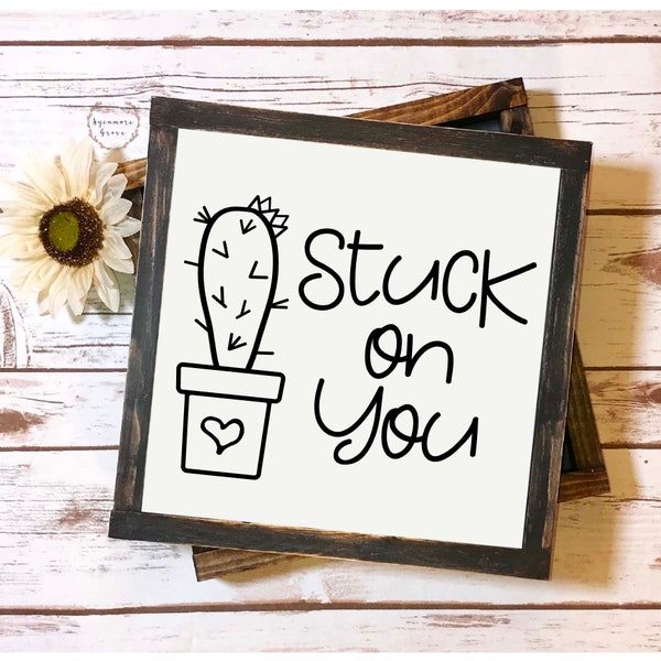 Stuck on You Cactus - Etsy