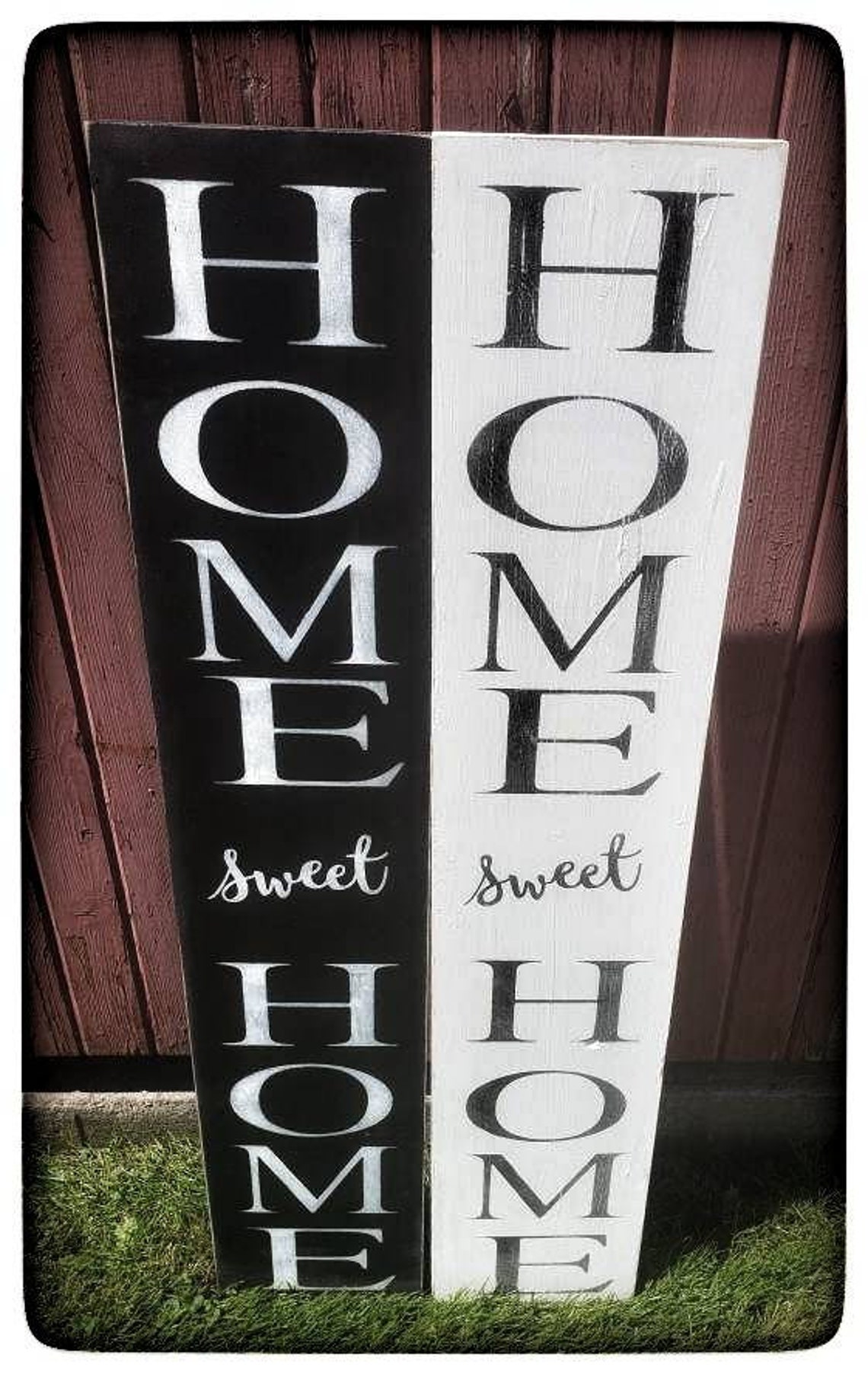 Rustic Wood Home Sweet Home Sign for Porch Rustic Welcome - Etsy