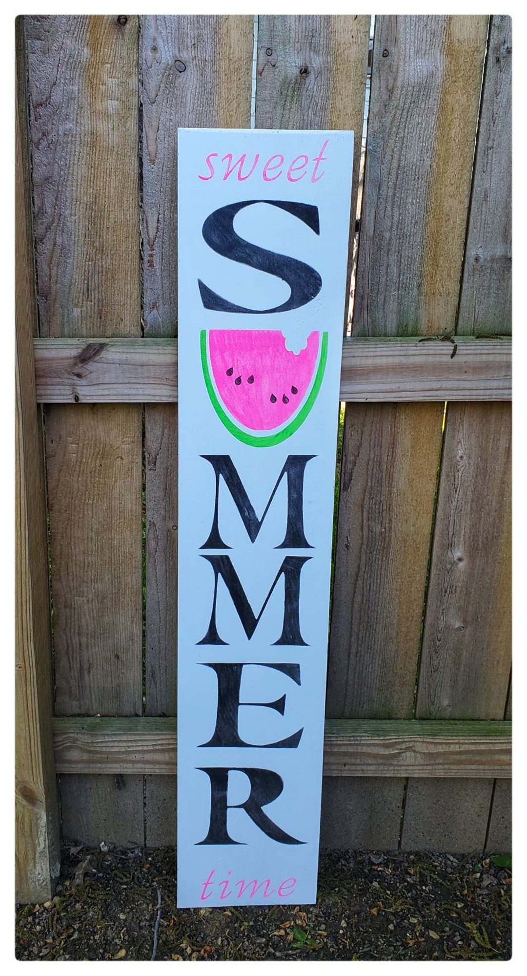 Wooden WELCOME Porch Sign Rustic Welcome Sign Summer Welcome Sign ...