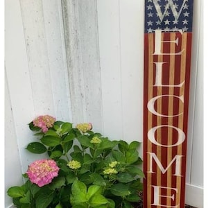 Rustic Wood Sign for Porch Rustic Welcome Sign Porch Welcome Sign ...