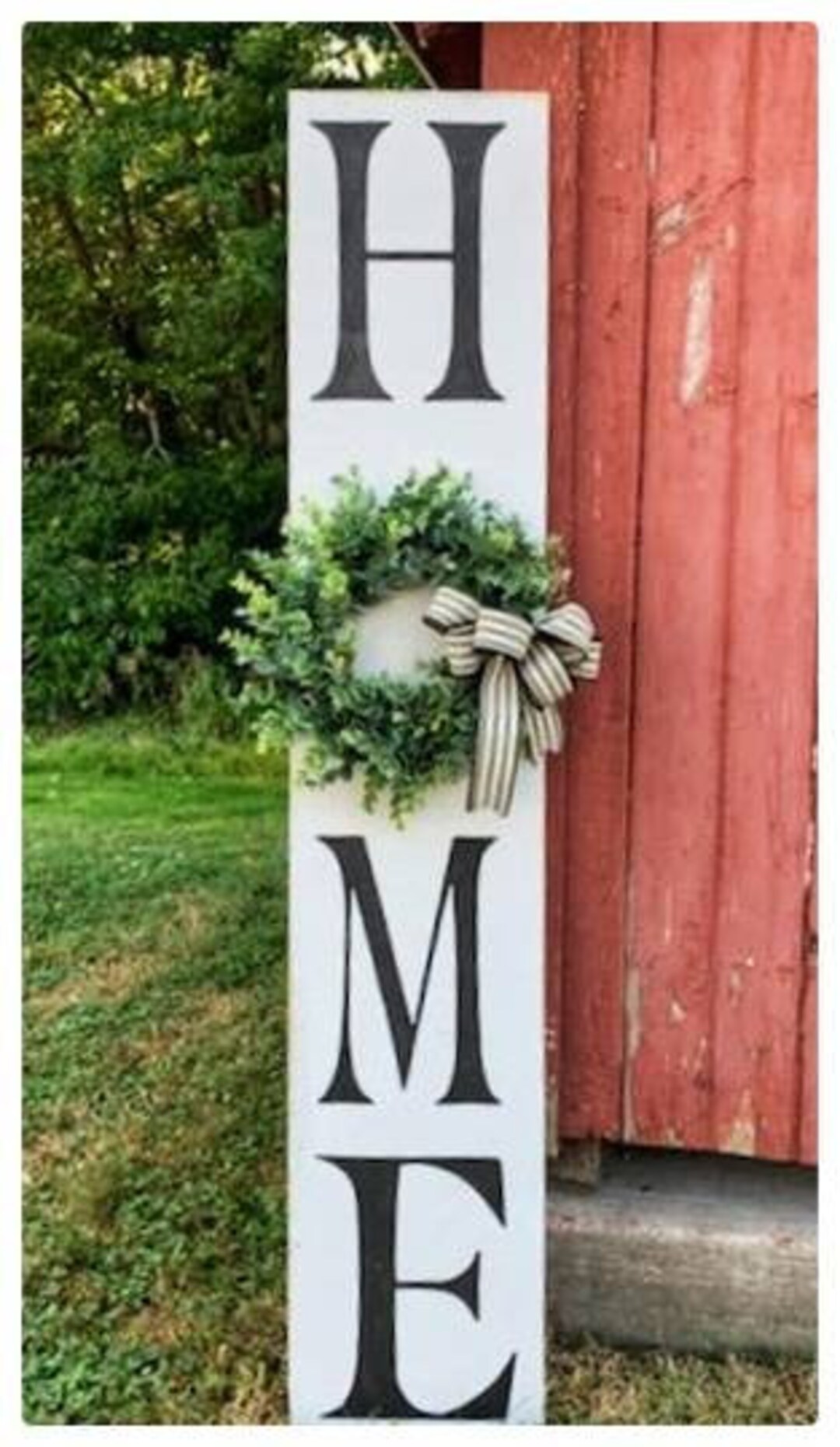 Rustic Wood Welcome Sign for Porch Rustic Welcome Sign Farmhouse ...