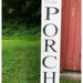 Wooden WELCOME Porch Sign Rustic Welcome Sign Farmhouse Welcome Sign ...