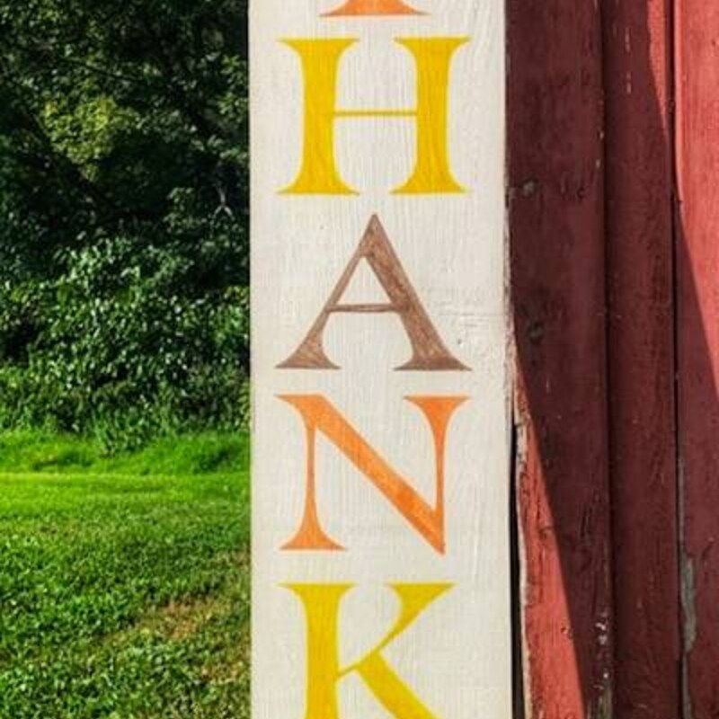 Give Thanks Sign - Etsy