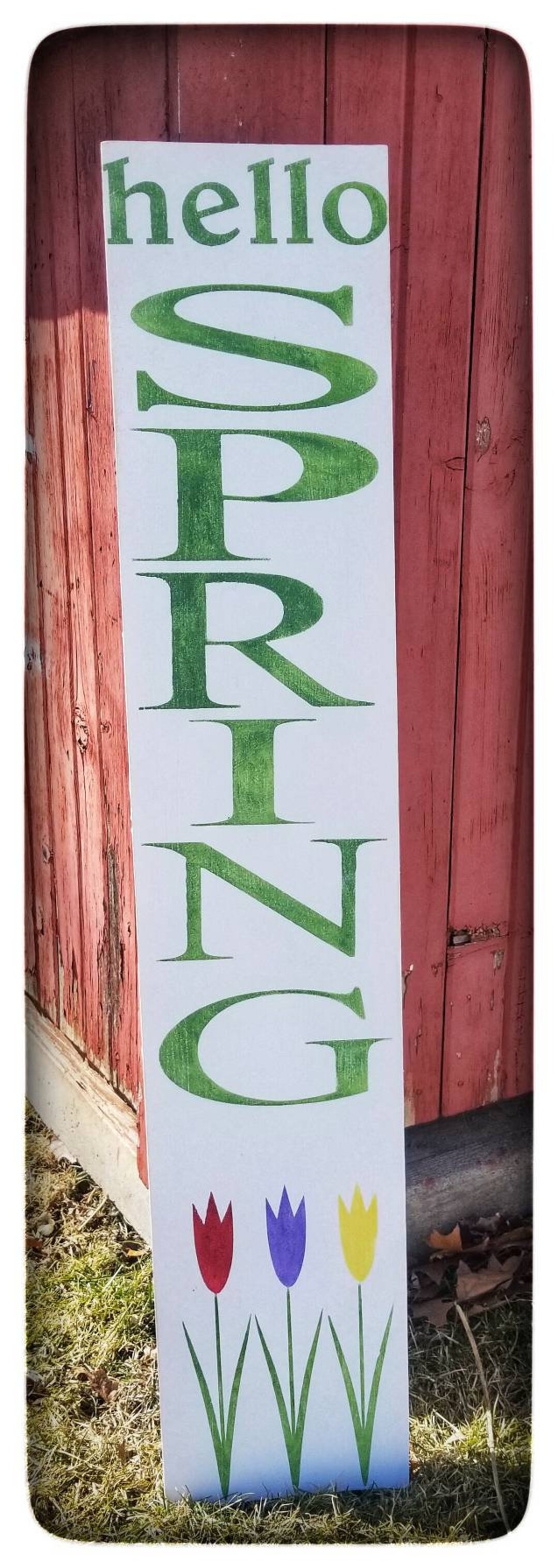 Wooden WELCOME Porch Sign Rustic Welcome Sign Farmhouse Welcome Sign ...