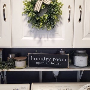 Farmhouse Laundry Room Sign 5x15 Sign Laundry - Etsy