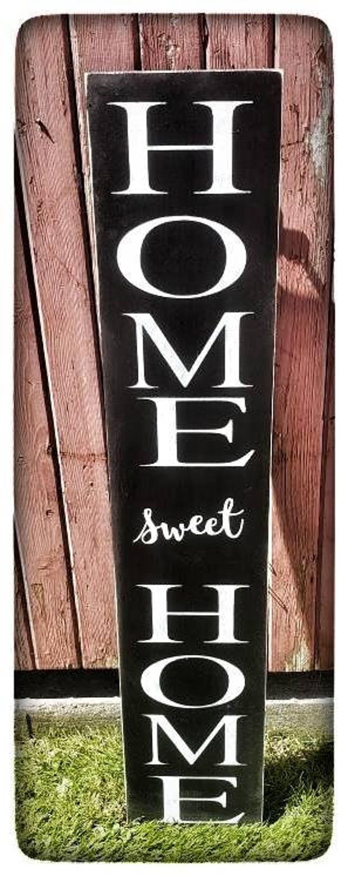 Rustic Wood Home Sweet Home Sign for Porch Rustic Welcome - Etsy